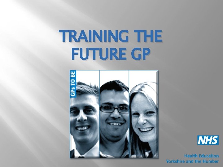Yorkshire and Humber GP curriculum group Leadership skills