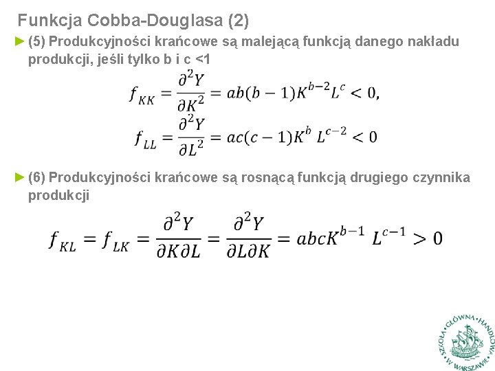 Ekonometria WYKAD 7 Piotr Cikowicz Katedra Midzynarodowych Studiw