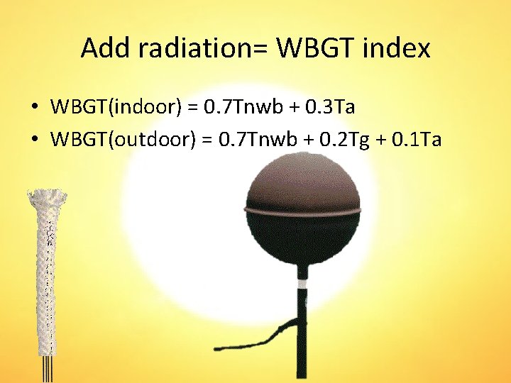 Calculating heat stress index from routine weather station