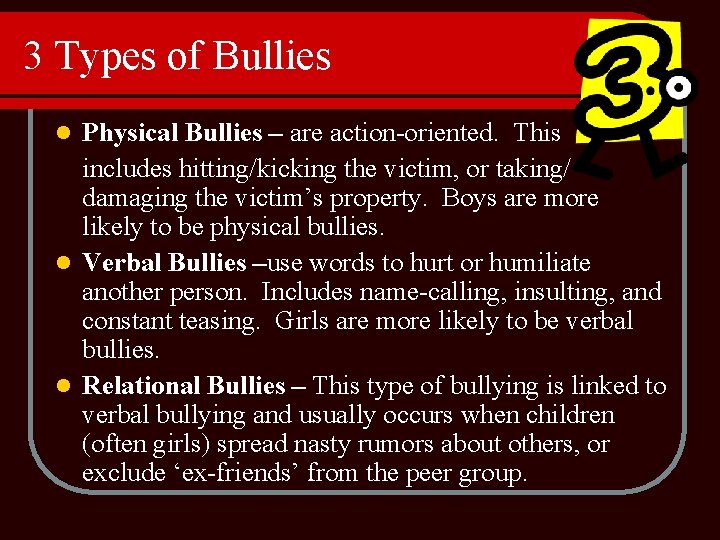 Bullying How Parents Can Help Bullying What is