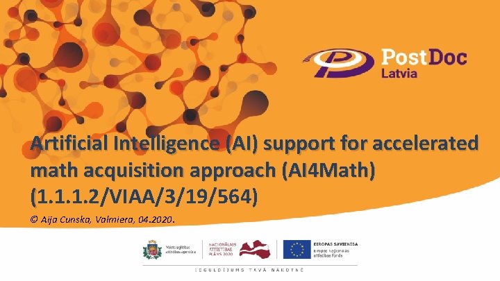 Artificial Intelligence AI support for accelerated math acquisition