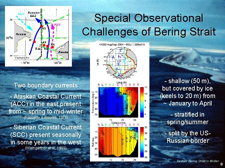 Bering Strait Pacific Gateway to the Arctic Ocean