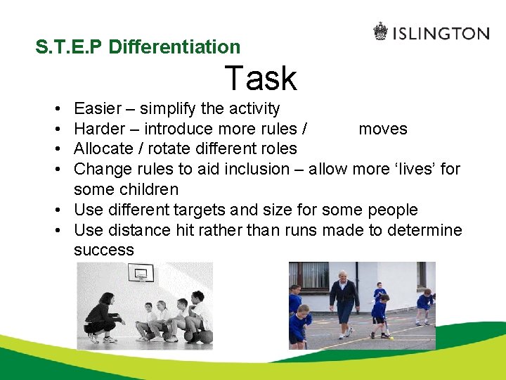 SEND and Inclusion in PE SEND pupils and