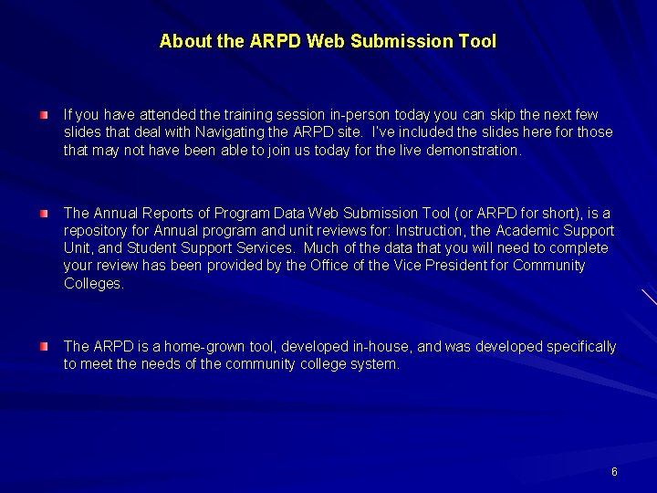 2014 ARPD Unit Review Process ARPD Process Rev