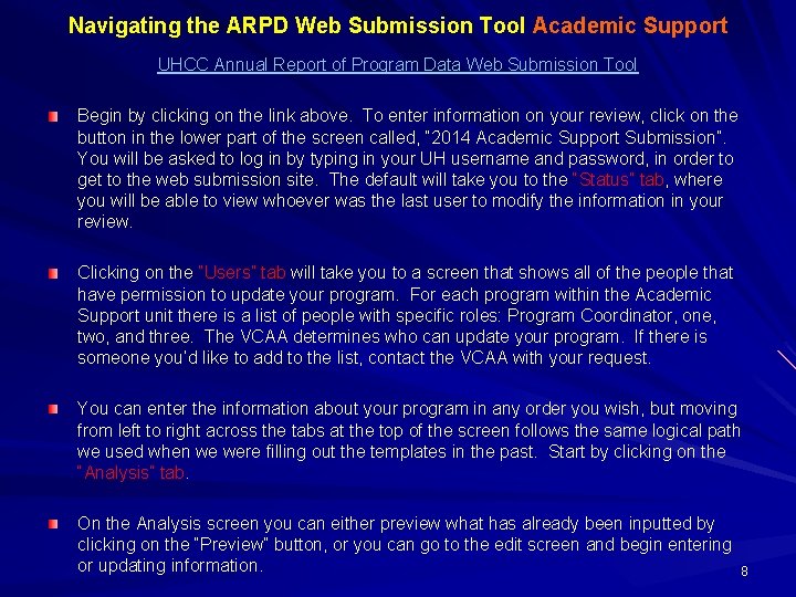 2014 ARPD Unit Review Process ARPD Process Rev