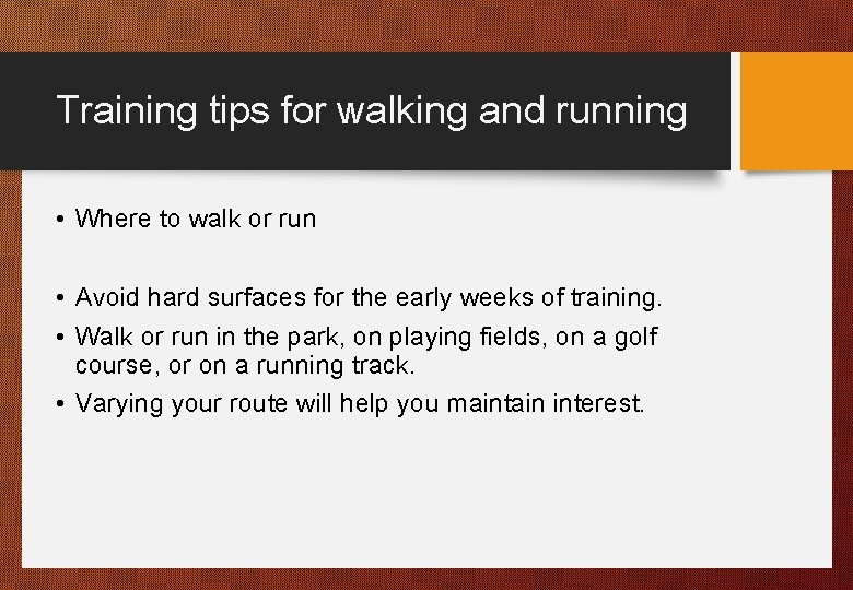 Chapter 10 Designing a physical activity and exercise