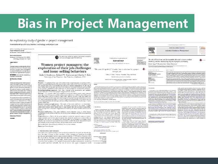 Inclusive Project Management Suggestions for fostering diverse and