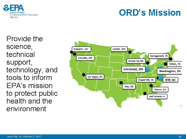 Introduction to Risk Assessment and EPAs Office of