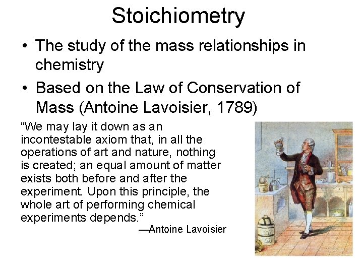 Lecture Presentation Chapter 3 Chemical Reactions and Reaction