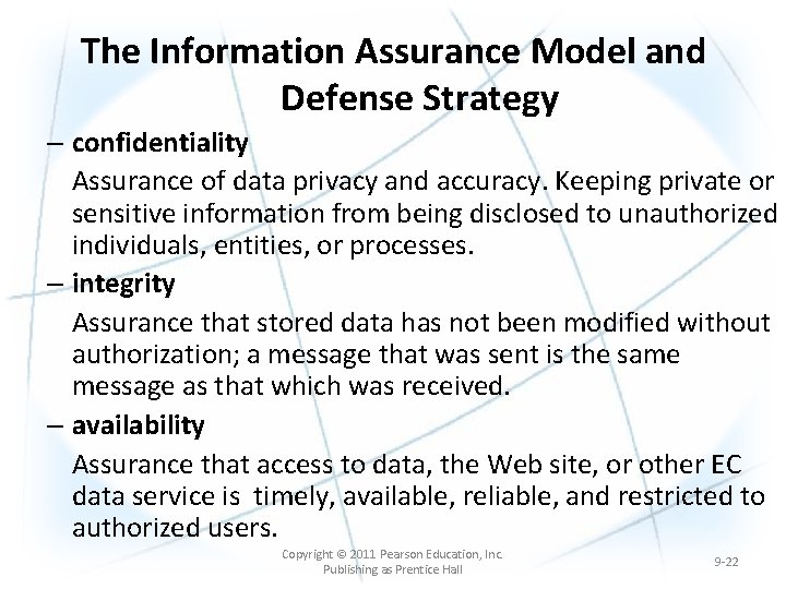 Chapter 9 ECommerce Security and Fraud Protection Learning