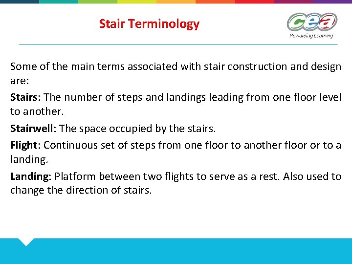 GCSE Construction The Built Environment Domestic Stair Design