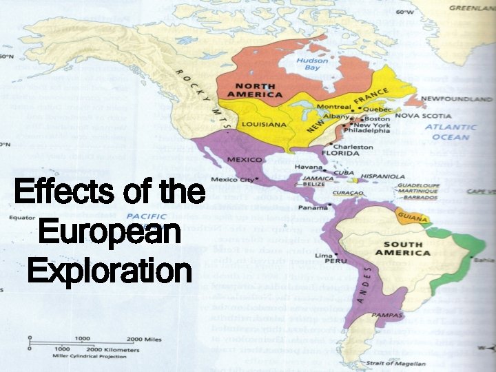 Effects of the European Exploration Effects of the