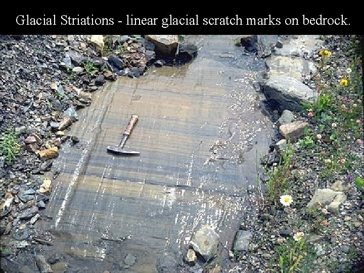 Glaciers and Glacial Landforms Glacier Mass of ice