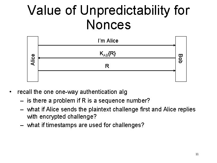 Lecture 10 Mediated Authentication simple algorithm NeedhamSchroeder simple