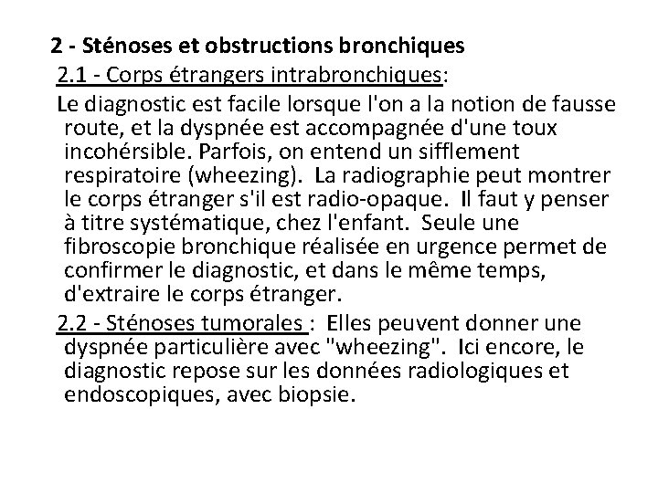 Conduite tenir devant une dyspne Dr Namoune HMRUC