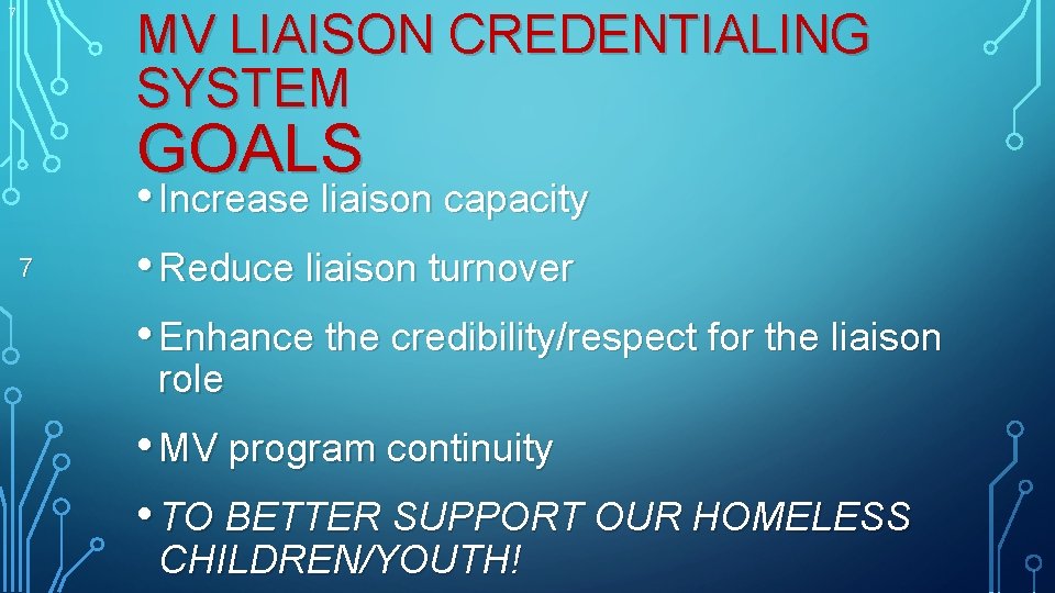 RESPECT LIAISON CREDENTIALING AS A TOOL TO BUILD