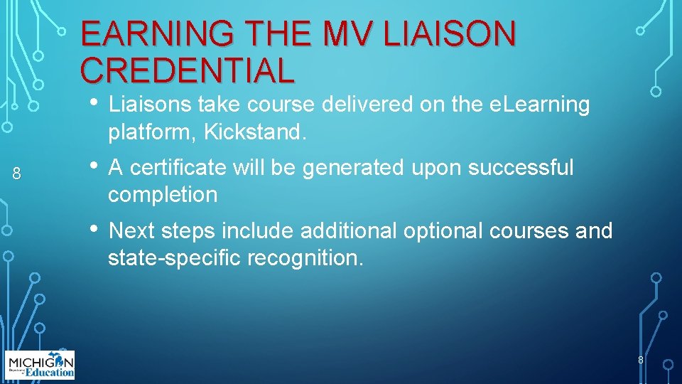 RESPECT LIAISON CREDENTIALING AS A TOOL TO BUILD