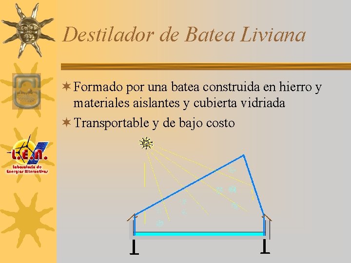 DISEO DE UNA PLANTA DE DESTILACIN SOLAR DE