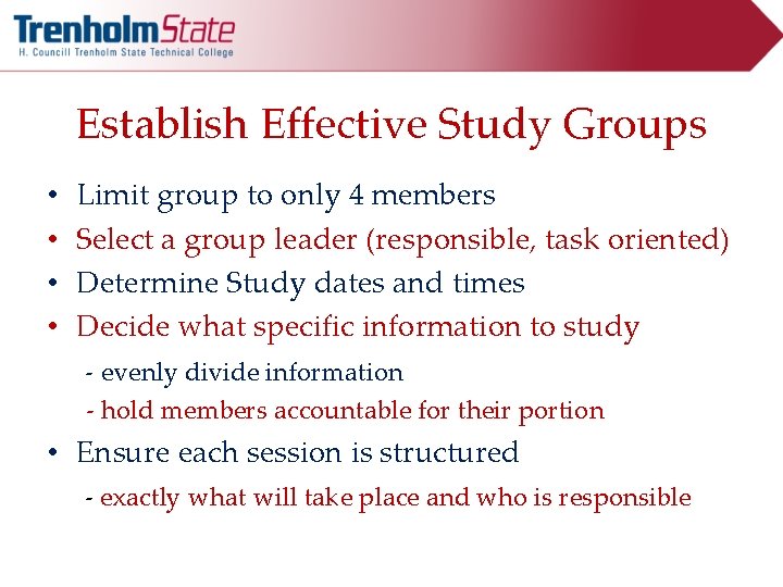 Effective Study Habits and Note Taking Skills Student