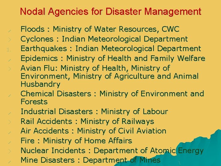Disaster Management in India Past Present and Future