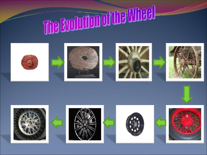 The Beginning 3500 B C the wheel was