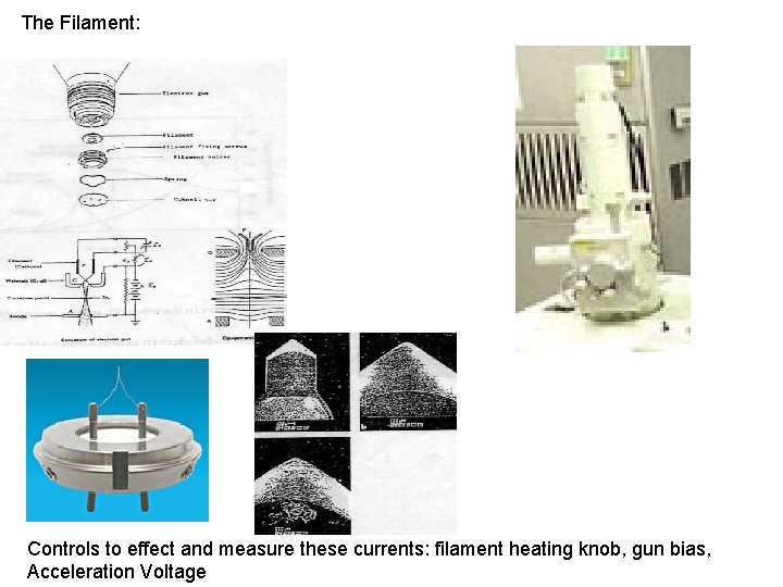 Probe formation and basic image formation in SEM