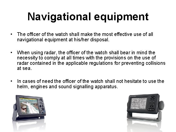 Recommended Code Of Nautical Procedures and Practices To