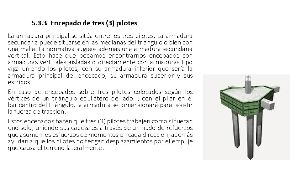 5 Dados de Cimentaciones 5 1 Dados sobra