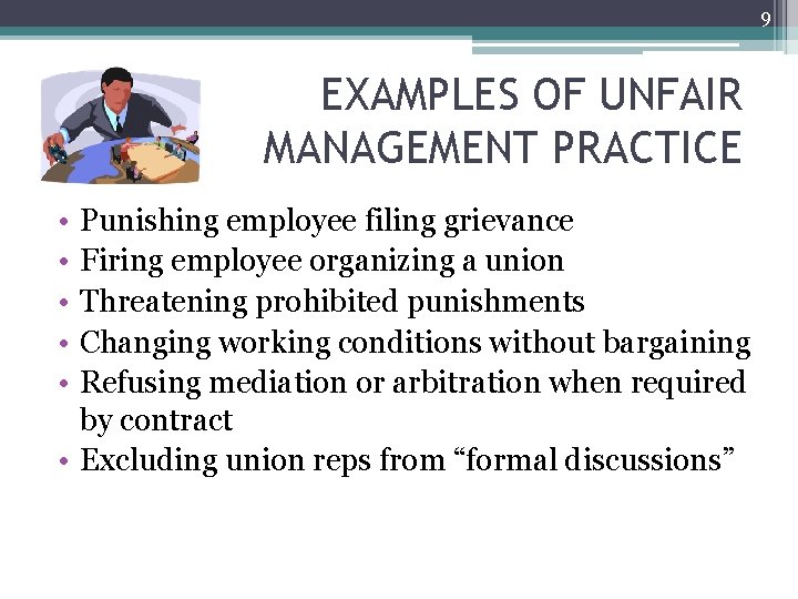 1 LABOR MANAGEMENT RELATIONS Human Resource Management College