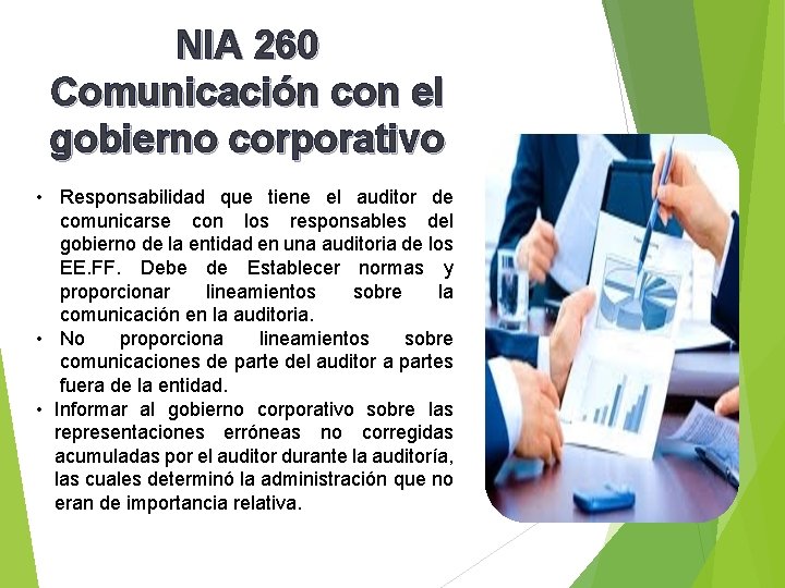 NORMAS INTERNACIONALES DE AUDITORIA NIAS INTEGRANTES VIVIANA CASTAEDA