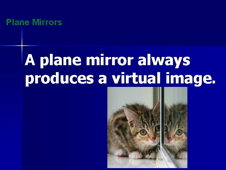 Chapter 19 Optics 19 1 Mirrors The Law