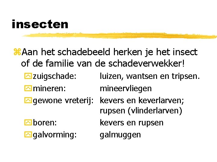 Het herkennen van ziekten en plagen in de