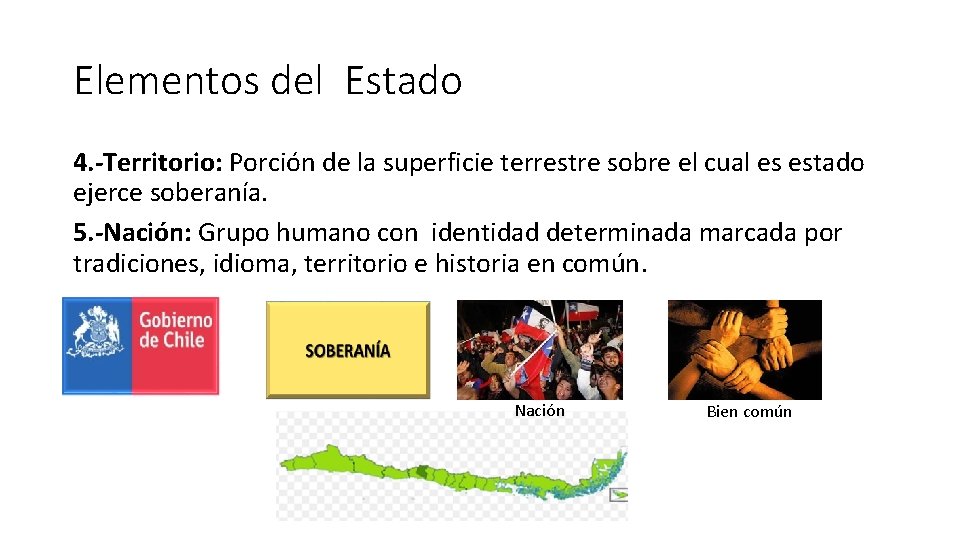 Estado Constitucin y Democracia Objetivo de la clase