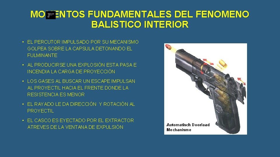 MODULO DE BALSTICA LIC EN D DELFINO VILCHIS