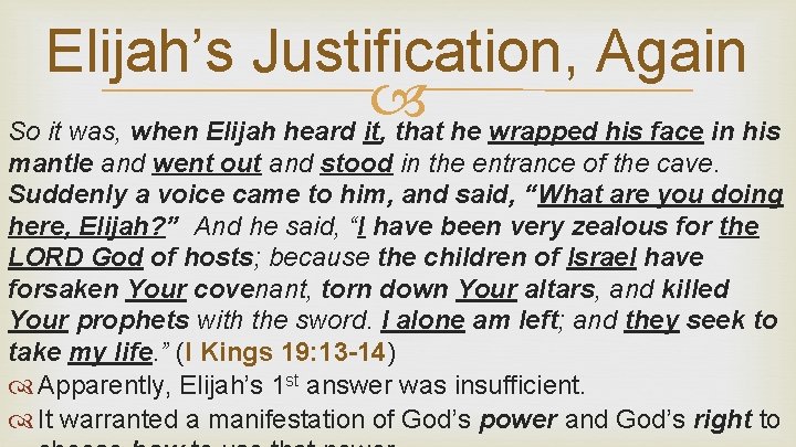 Overcoming Spiritual Discouragement Textual Study of I Kings
