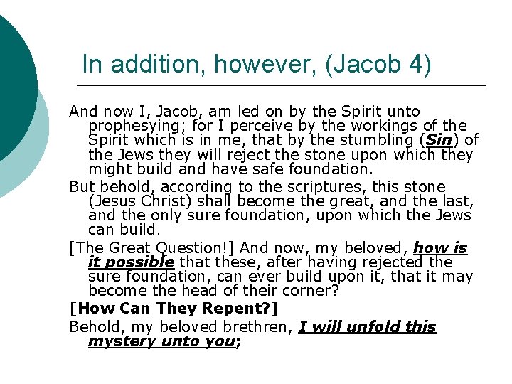 The Parable of the Vineyard Jacob 5 www