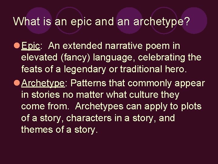 What does it mean to be a Hero