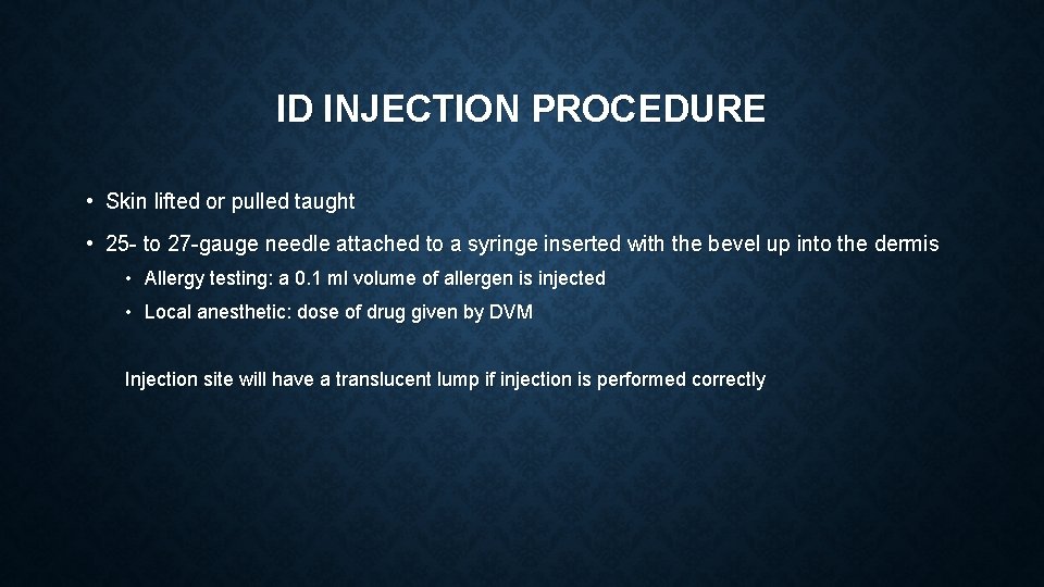 PARENTERAL ADMINISTRATION OF DRUGS ROUTES OF ADMINISTRATION Oral