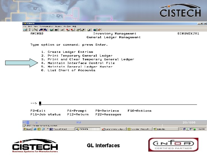 Using General Ledger Interfaces The File Maintenance and