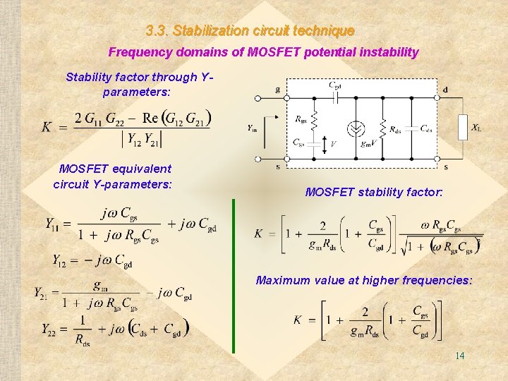 LECTURE 3 POWER AMPLIFIER DESIGN FUNDAMENTALS 3 1