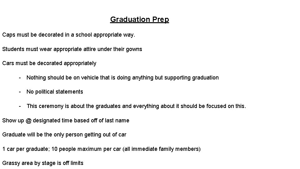 CONNELL HIGH SCHOOL CLASS OF 2020 GRADUATION JUNE