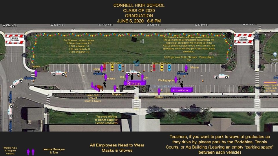 CONNELL HIGH SCHOOL CLASS OF 2020 GRADUATION JUNE