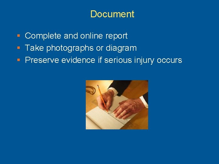 Accident Investigation Basic How to do Investigate workplace