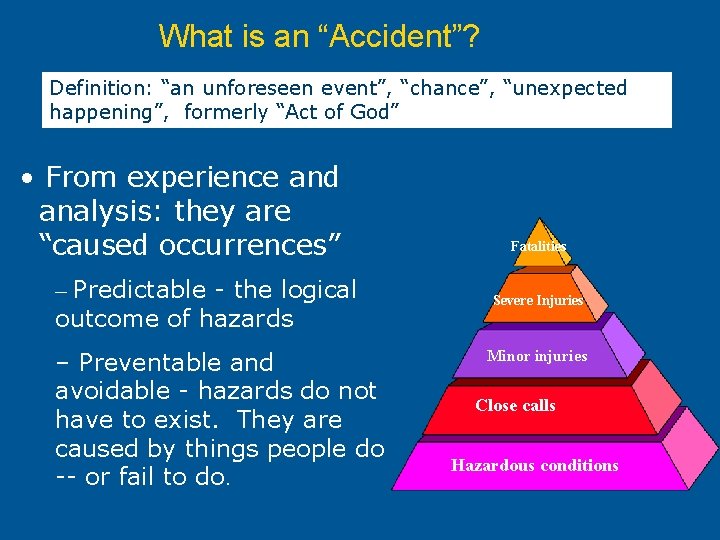 Accident Investigation Basic How to do Investigate workplace