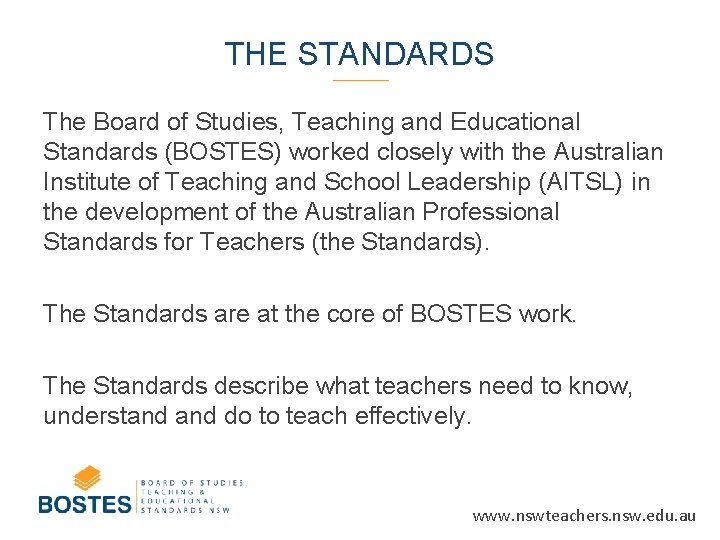 Accreditation Support for Teachers Introduction to SUBTITLE Accreditation