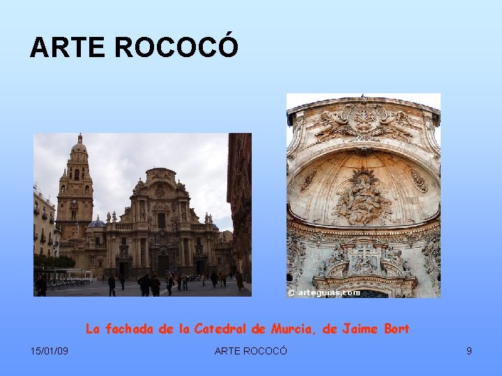 ARTE ROCOC 150109 ARTE ROCOC ARTE ROCOC Dnde