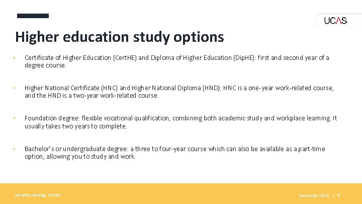 Making the right choices Content By the end