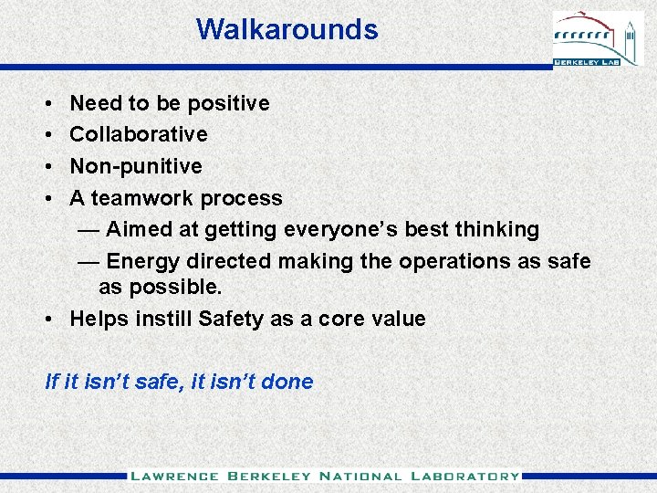 EHS 27 Performing an Effective Safety Walkaround Engineering