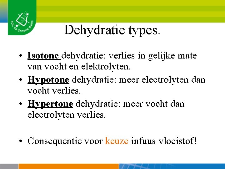 Shock en vloeistoftherapie Wat is shock Wat is