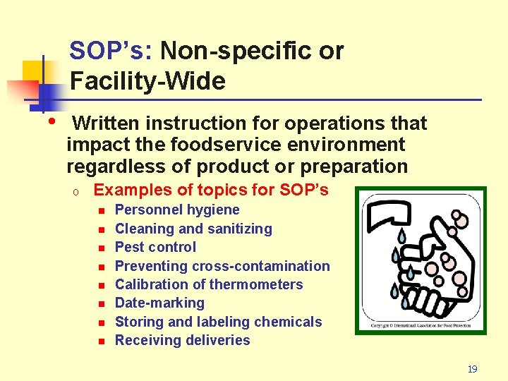 Food Safety Basics for Residential Child Care Institutions